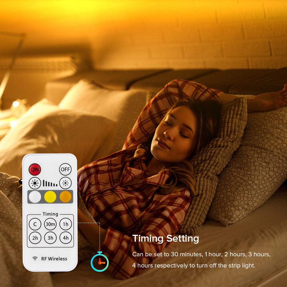 USB FCOB COB CCT LED Light Strip Full Set 640 LEDs/m DC 5V High Densit